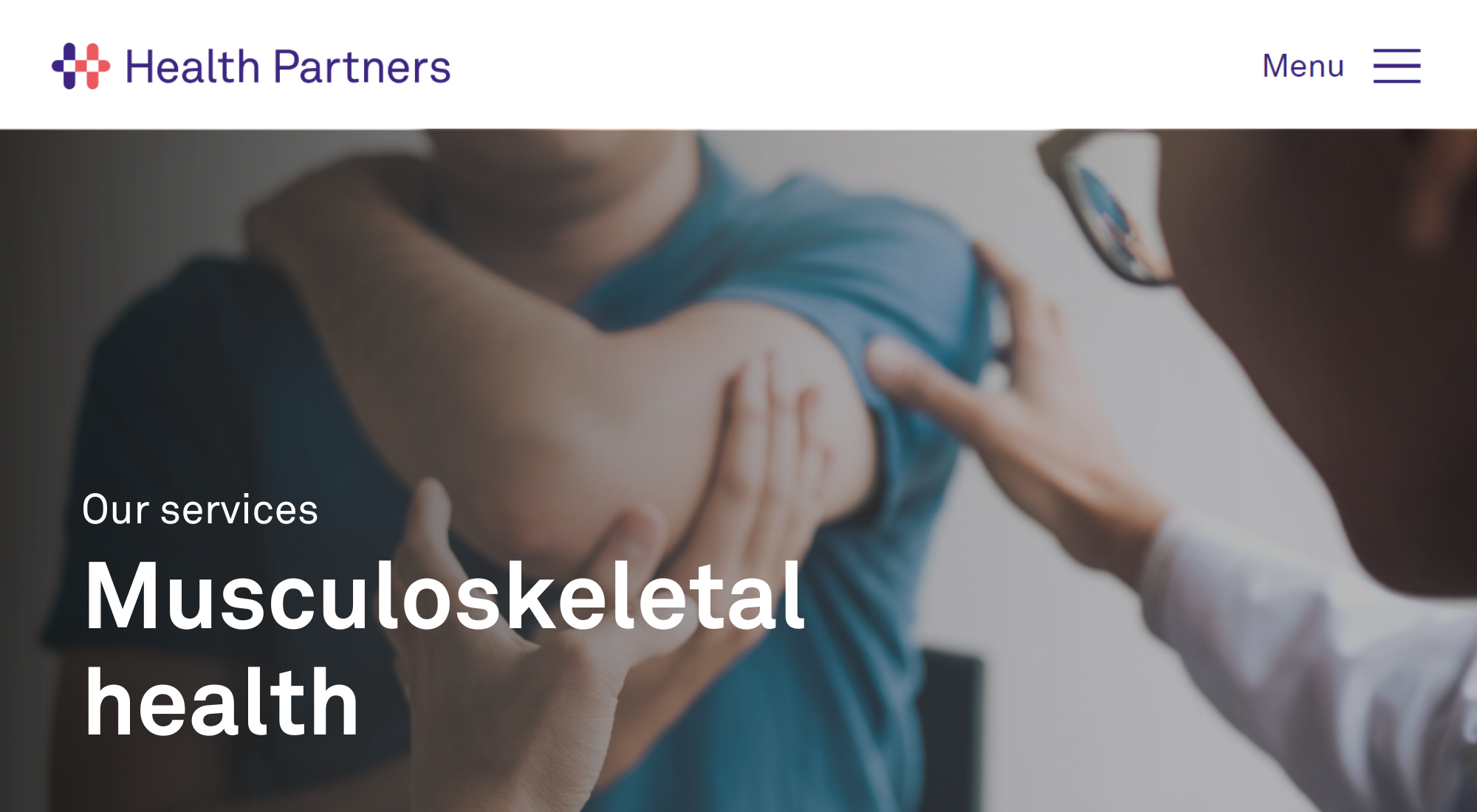 Musculoskeletal health | Health Partners Group